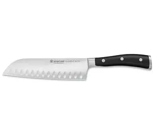 WUSTHOF 7' Classic Ikon Hollow Edge Santoku - One-color