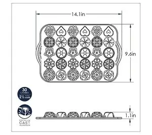 NORDICWARE Bundt Tea Cakes & Candies Pan