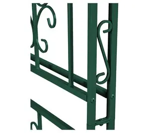 PLOW & HEARTH Montebello Iron Garden Arbor
