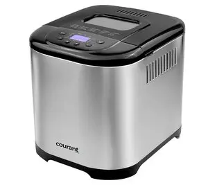 COURANT 2-lb Automatic Stainless Steel Bread Ma Er - Silver