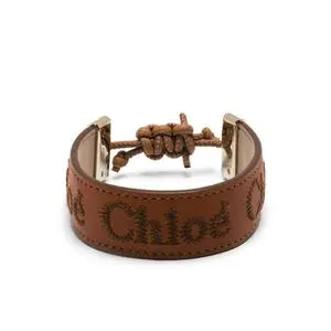 Chloé Chloé Brass Charm Necklace - Brown