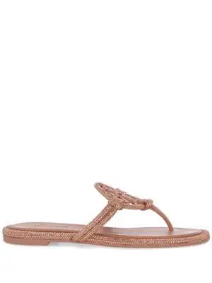 Tory Burch 'miller Knotted Pave' Sandals Pave Malva