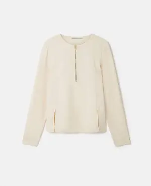 Stella Mccartney Zip Up Blouses