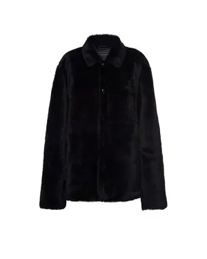 Prada Shearling Blouson Jacket