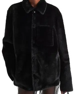Prada Shearling Blouson Jacket