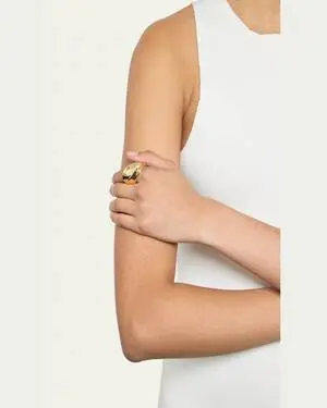 DRIES CRIEL 18k Yellow Flux Ring