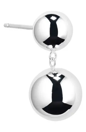 Lié Studio The Caroline Drop Earrings - Silver