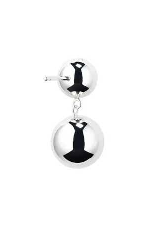 Lié Studio The Caroline Drop Earrings - Silver