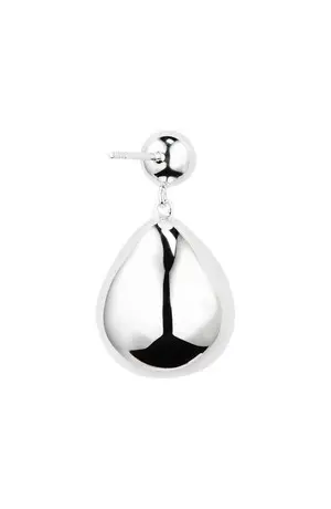 LIÉ STUDIO The Julie Drop Earrings - Silver
