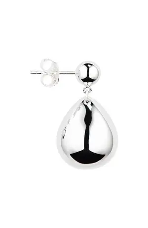 LIÉ STUDIO The Julie Drop Earrings - Silver