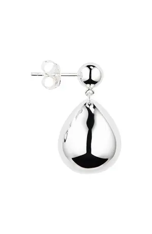 LIÉ STUDIO The Julie Drop Earrings - Silver
