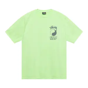 StÜssy X Our Legacy Frame Pigment Dyed Tee 'paradise - Green