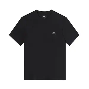 StÜssy Stock Logo Tee - Black