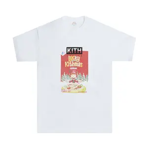 Kith For Lucky Charms Kithmas Cereal Box Vintage Tee