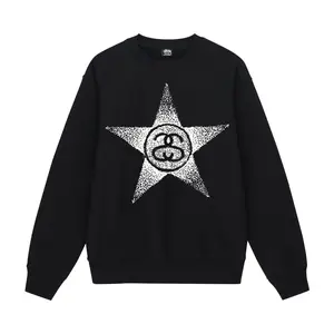 StÜssy Stars Crew - Black