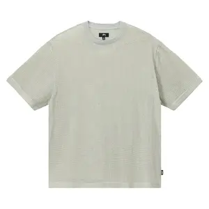 StÜssy Cotton Mesh Short-sleeve Crew - Grey