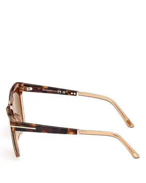 TOM FORD Square Sunglasses, 54mm