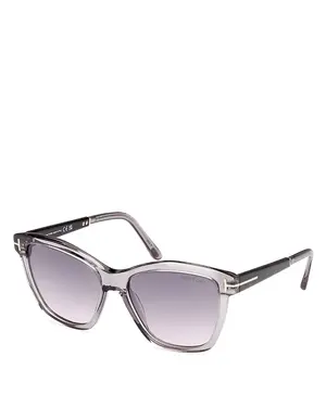 TOM FORD Square Sunglasses, 54mm - Purple/purple Gradient