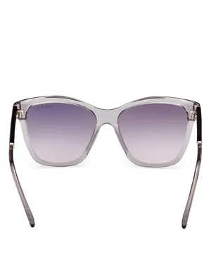 TOM FORD Square Sunglasses, 54mm - Purple/purple Gradient