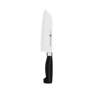 ZWILLING J. A. Henckels Twin Four Star 7 Hollow Edge Santoku - Silver