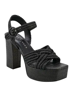 MARC FISHER LTD. Chesse Espadrille Platform Sandals