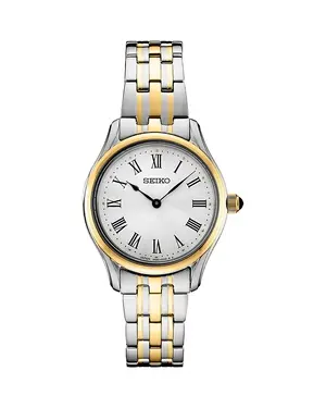 SEIKO Essentials 29mm Watch - Silver/two-tone