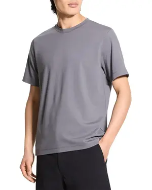 Theory Ryder Tee In Relay Jersey - Carbon