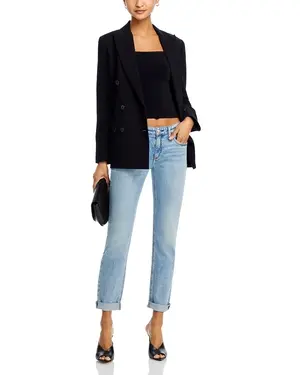 Rag & Bone Dre Low Rise Boyfriend Jeans - Daphne