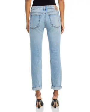 Rag & Bone Dre Low Rise Boyfriend Jeans - Daphne