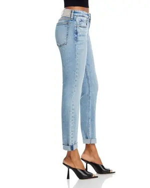 Rag & Bone Dre Low Rise Boyfriend Jeans - Daphne