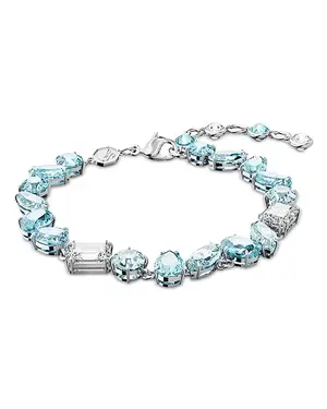 SWAROVSKI Gema Link Bracelet Blue/silver