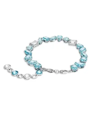 SWAROVSKI Gema Link Bracelet - Blue/silver
