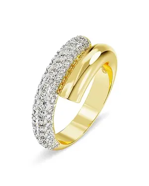 SWAROVSKI Dextera Crystal Ring - Gold