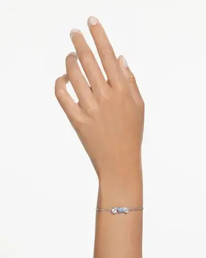 SWAROVSKI Mesmera Crystal Link Bracelet - Blue/silver