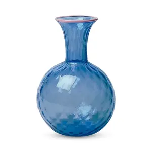 La DoubleJ Orto Murano Glass Carafe Blue Fumé
