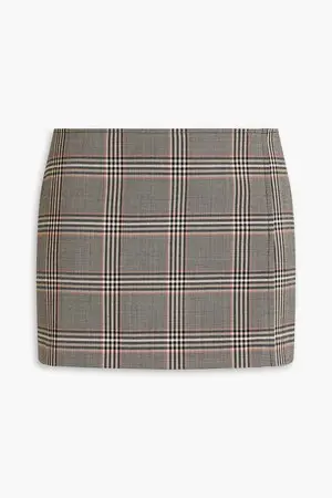 16Arlington Minerva Crystal-embellished Mini Skirt - Beige