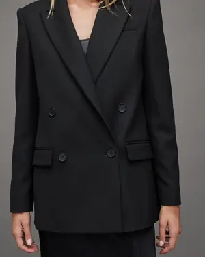 ALLSAINTS Mercer Double Breasted Relaxed Blazer