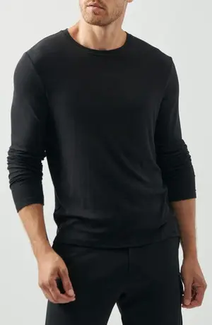 ATM Anthony Thomas Melillo Oversize Rib Long Sleeve T-shirt