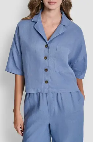 Dkny 3/4 Sleeve Shirts For Women