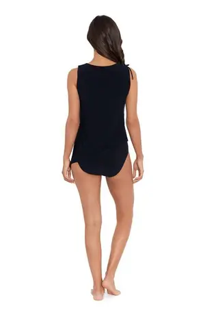 Magicsuit Tie Hem Matte Jersey Cover-up Tank