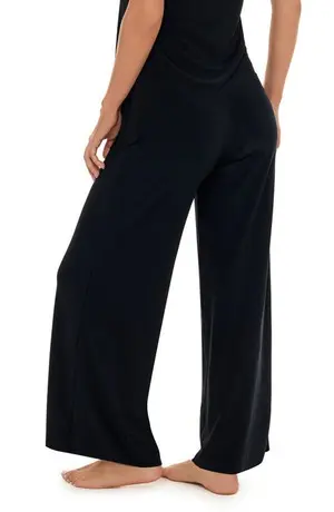Magicsuit Matte Jersey Wide Leg Cover-up Pants