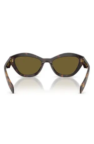 Prada 52mm Butterfly Sunglasses - Root Tortoise/dark Brown