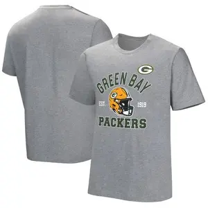 NFL Green Bay Packers Tackle Adaptive T-shirt - Gray