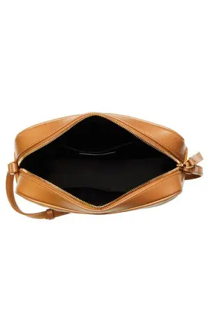 Saint Laurent Lou Leather Camera Bag - Cinnamon