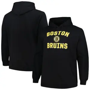 Profile Boston Bruins Big & Tall Arch Over Logo Pullover Hoodie