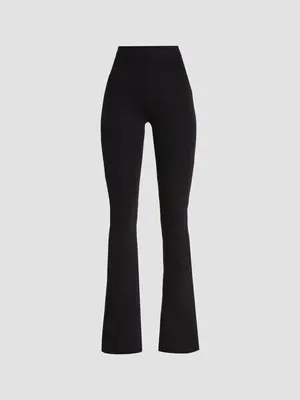 Commando Neoprene Flare Pants - Black