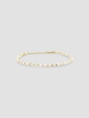 Jia Jia Birthstone 14k Yellow Gold & Gemstone Beaded Bracelet - April