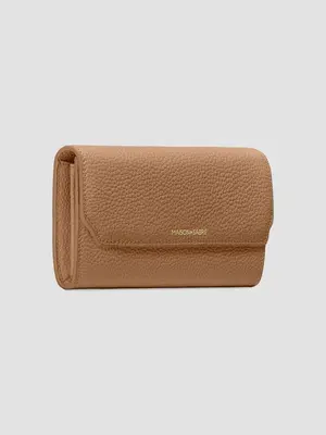 MAISON DE SABRE Long Leather Flap Wallet