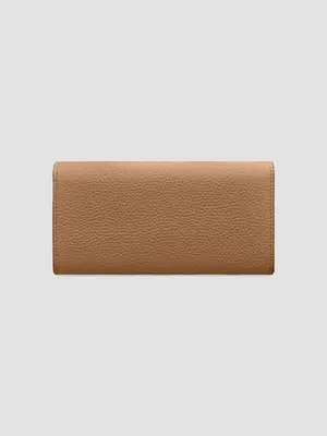 MAISON DE SABRE Long Leather Flap Wallet