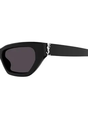 Saint Laurent Monogram Hinge 54mm Rectangular Sunglasses